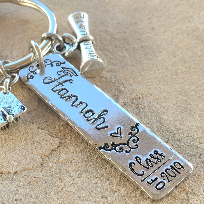 Personalized Graduation Gift Graduation Key Chain Custom | Etsy