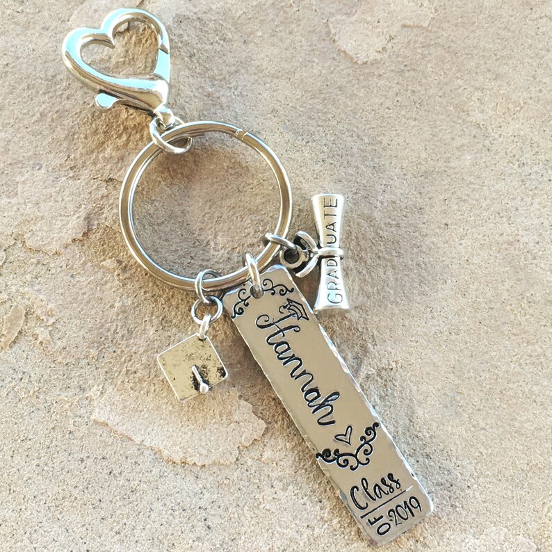 Personalized Graduation Gift Graduation Key Chain Custom | Etsy