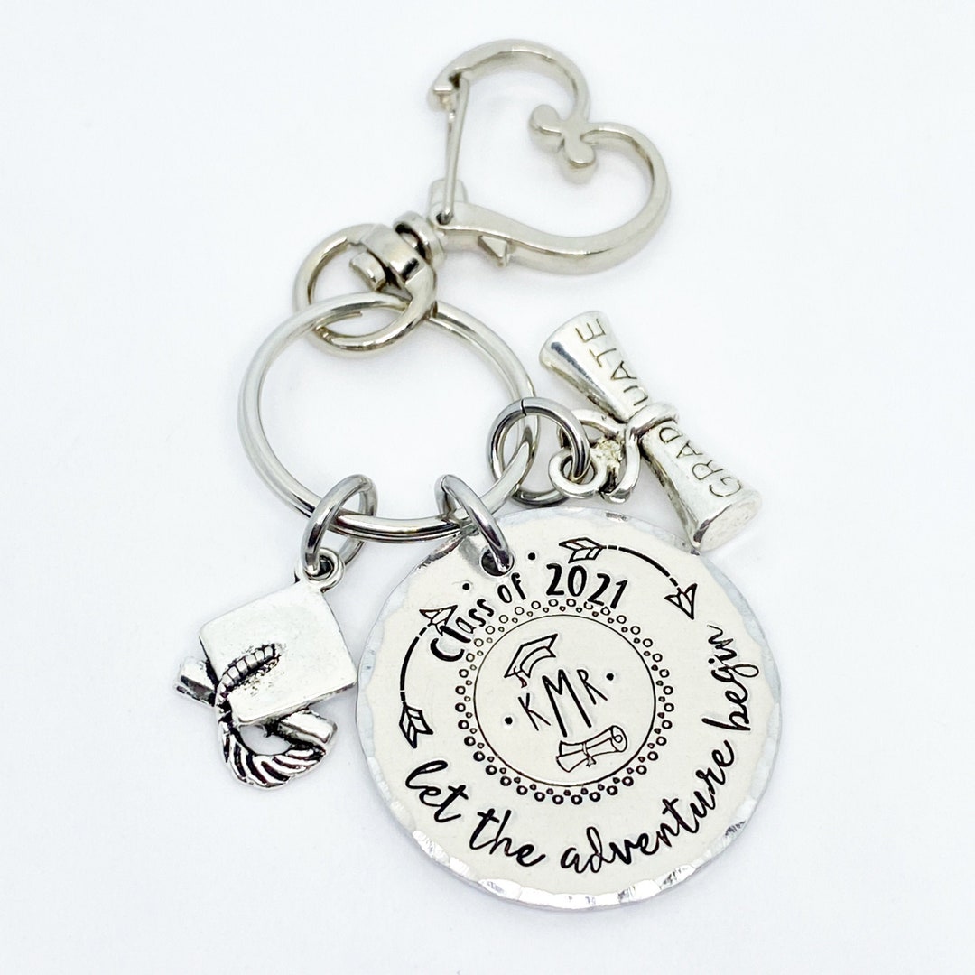 Personalized Graduation Gift, Graduation Key Chain, Custom Gift ...