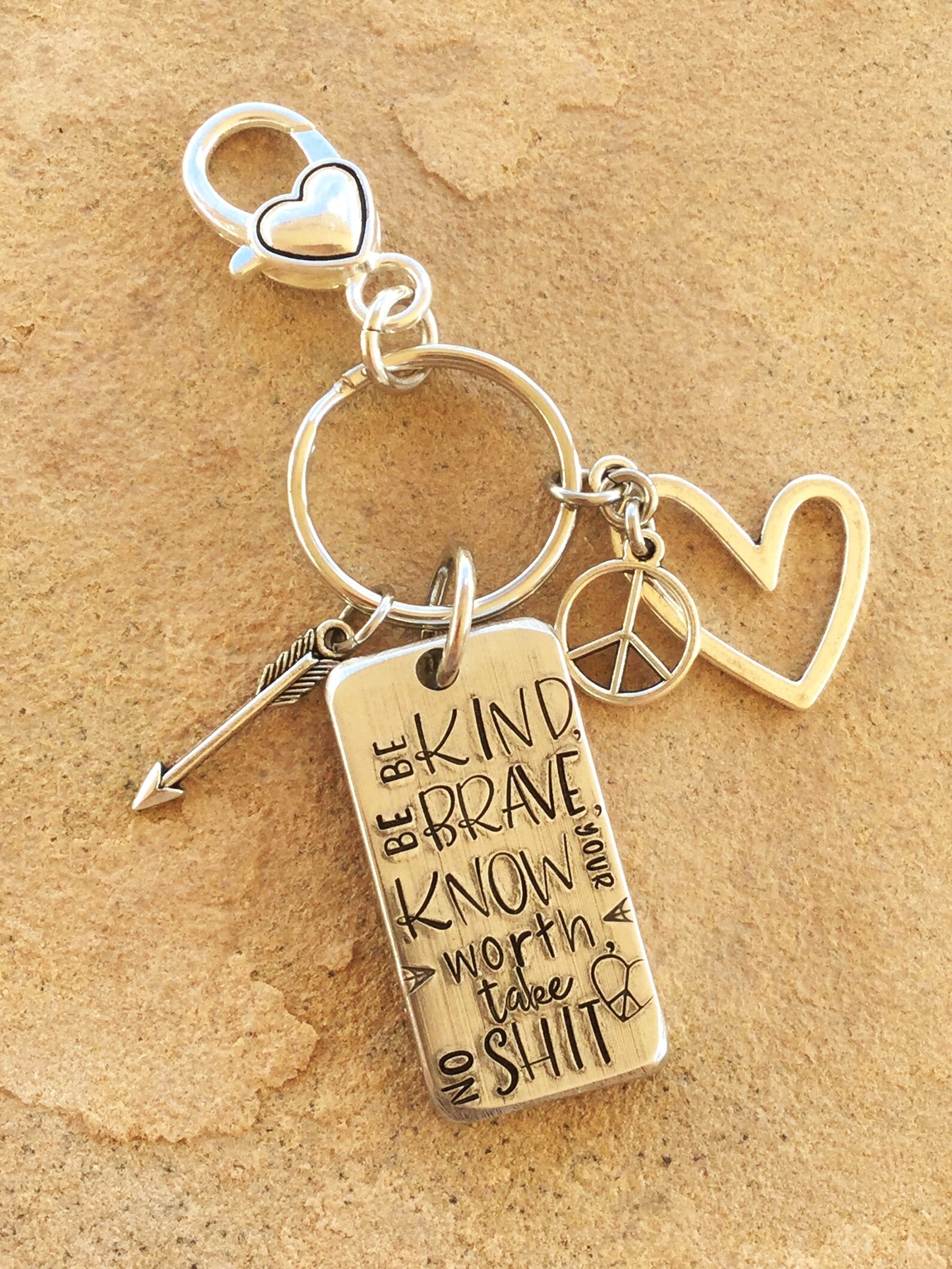 Know Your Worth Inspirational Key Chain Graduation Gift | Etsy