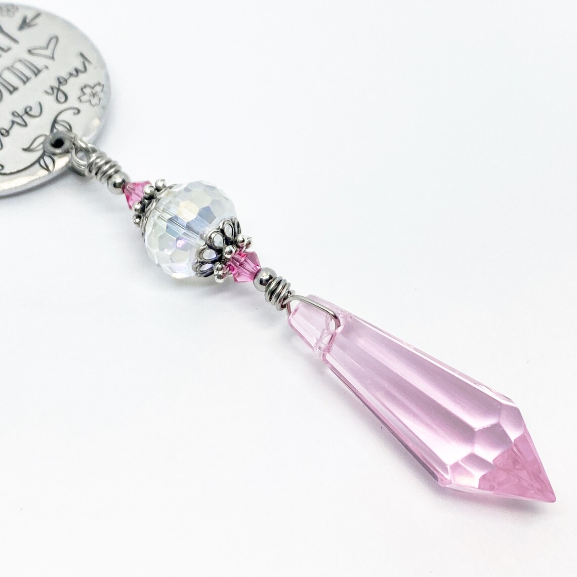 Drive Safely Car Charm Rear View Mirror Charm Personalized - Etsy