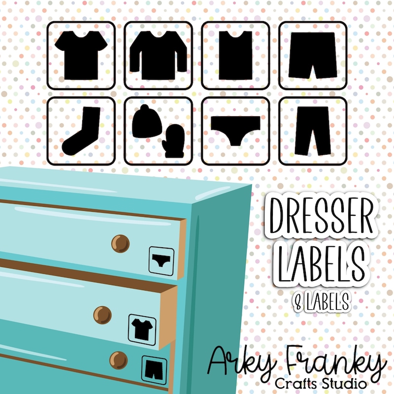 Dresser Decal - Etsy