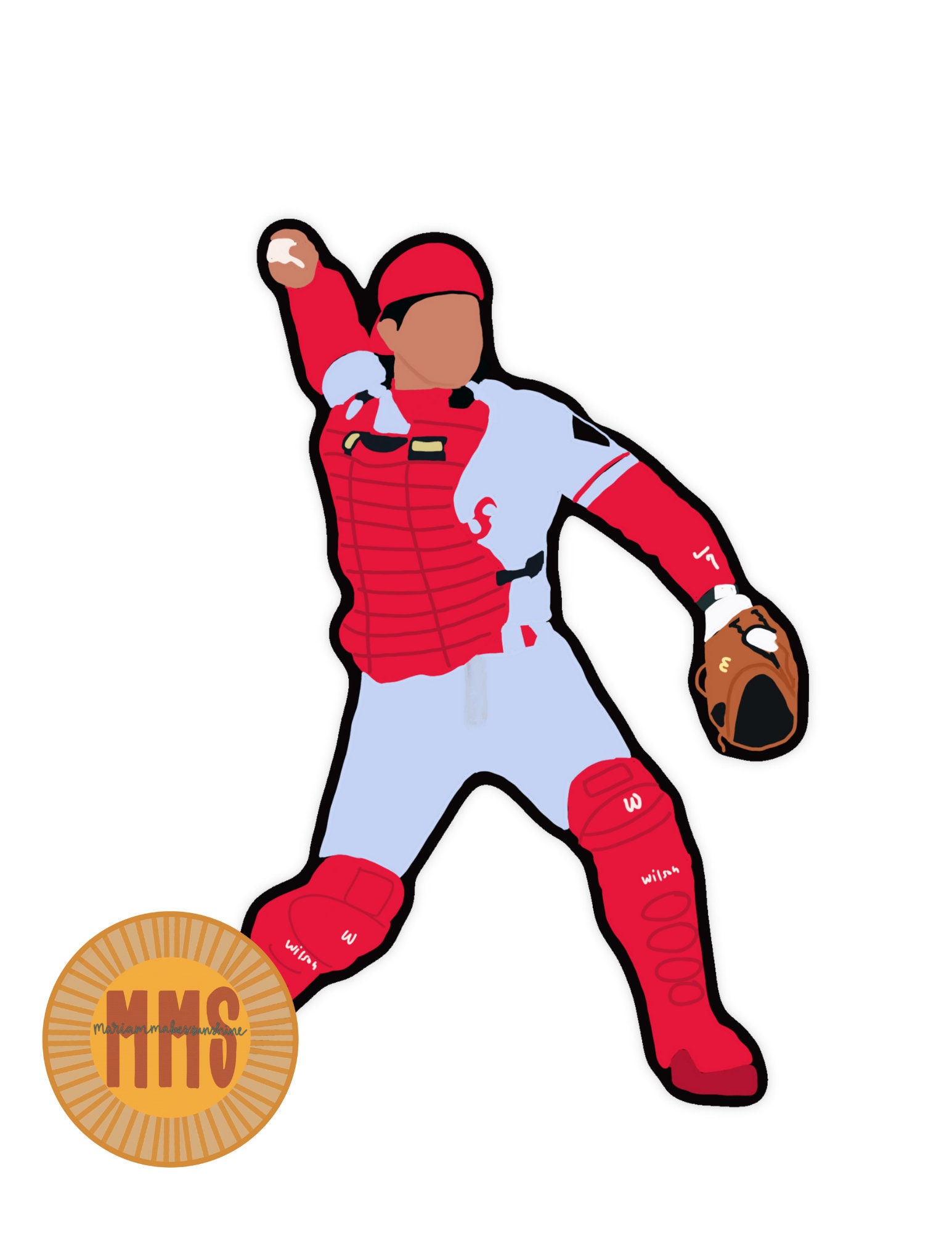 Baseball Portrait- Pudge Rodriguez Texas Rangers, Man Cave, Sport Art ...