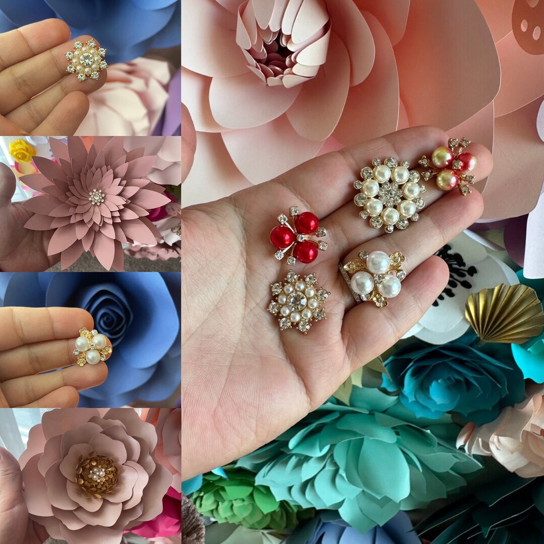 23 Piece Gem Set: Pretty in Gold - Etsy