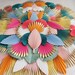 Tropical Palm Leaf 60 Piece Decor Color Customizable Party Decor Boho ...