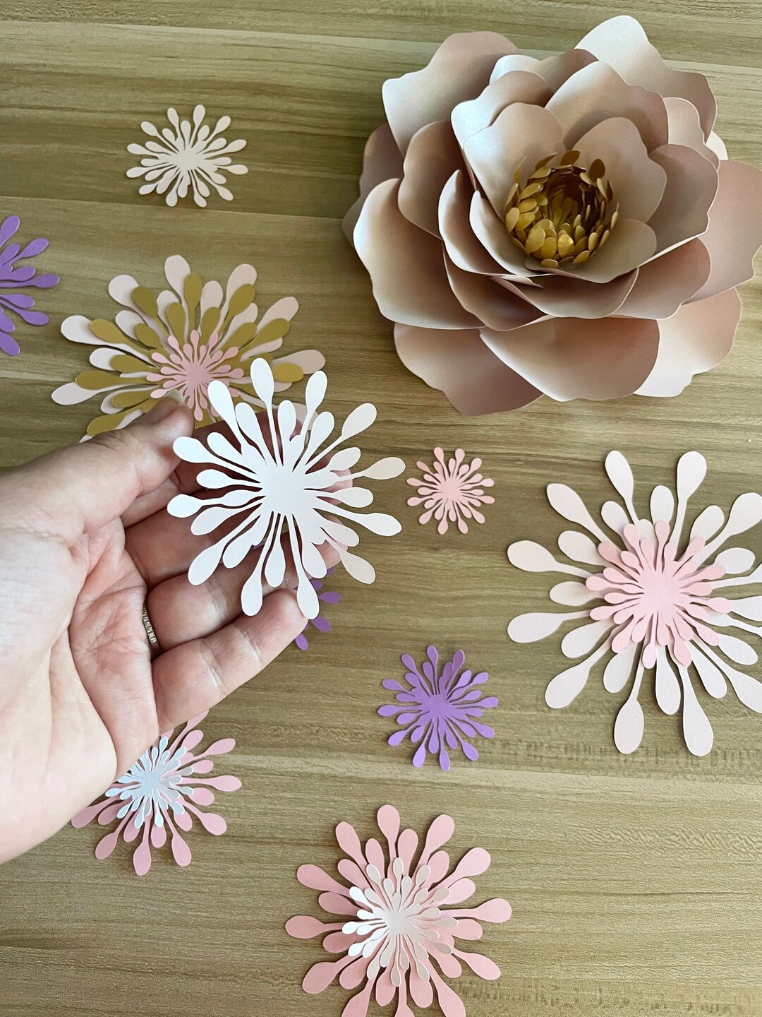 PNG Flower Center #2 | Paper Flowers | Paper Flower Center - Etsy
