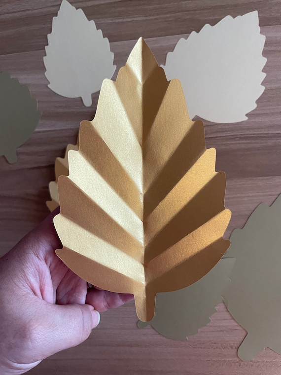 PNG Leaf 1 Paper Leaves Leaf Template Paper Flowers | Etsy