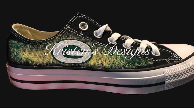 Green Bay Packers Custom Shoes - Etsy