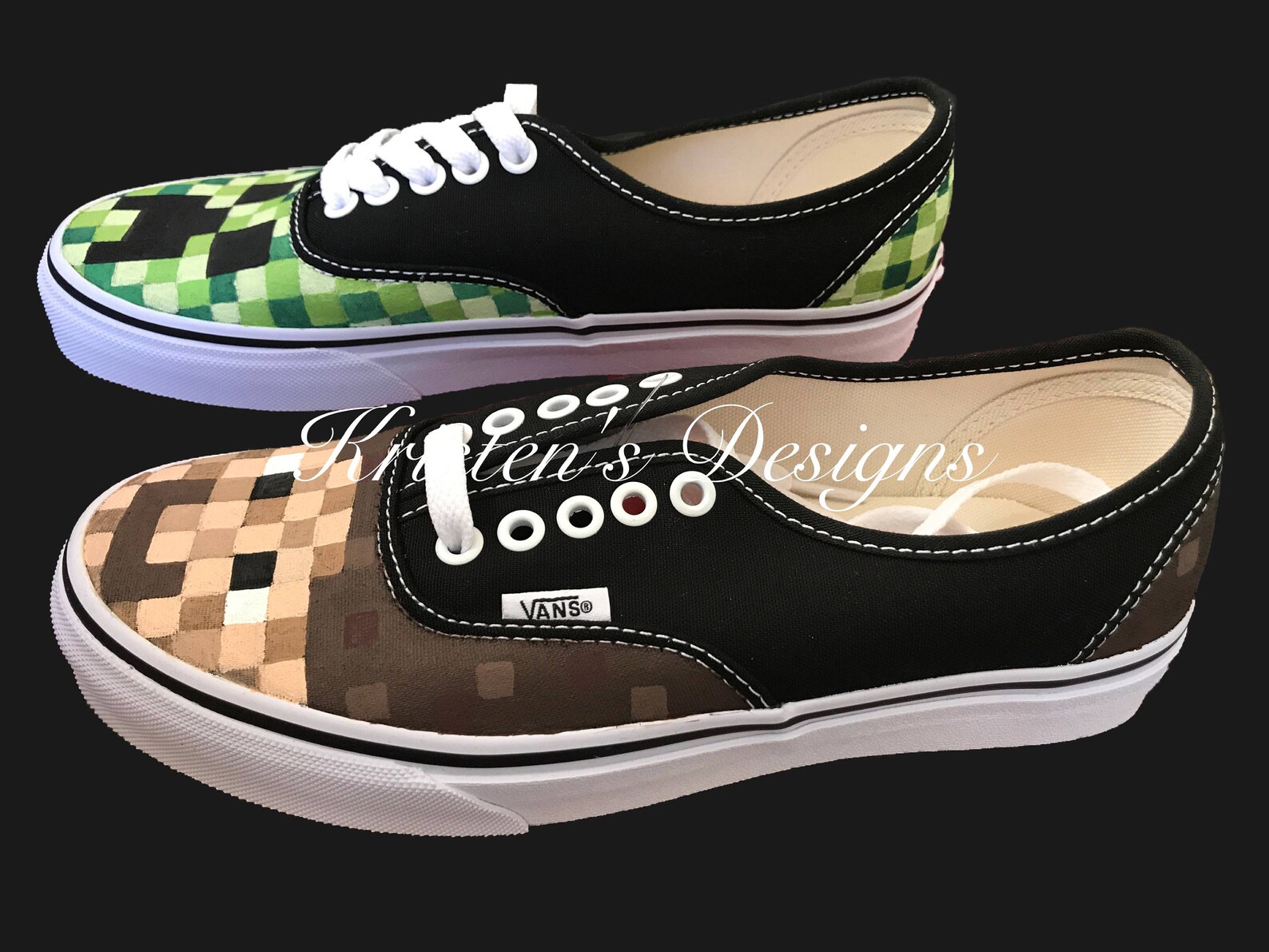Video Game Custom Shoes Video Game Minecraft Clothes Fan - Etsy