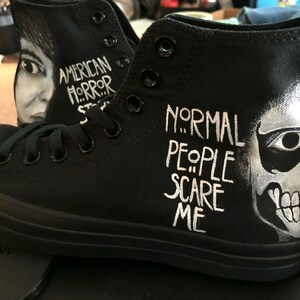 American Horror Story Custom Shoes - Etsy