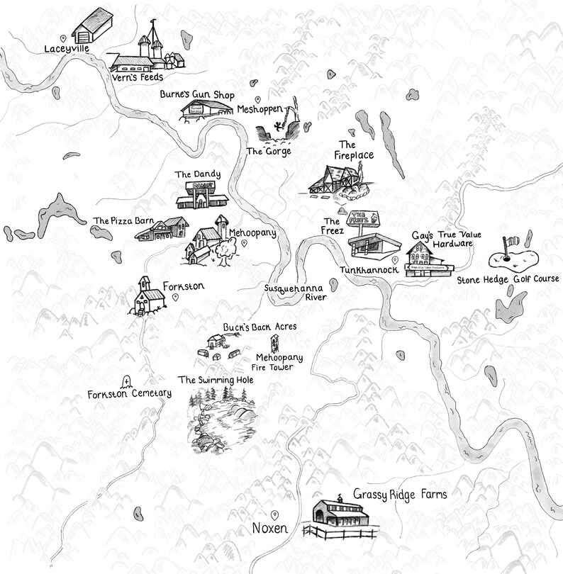 Custom Fantasy Map - Etsy