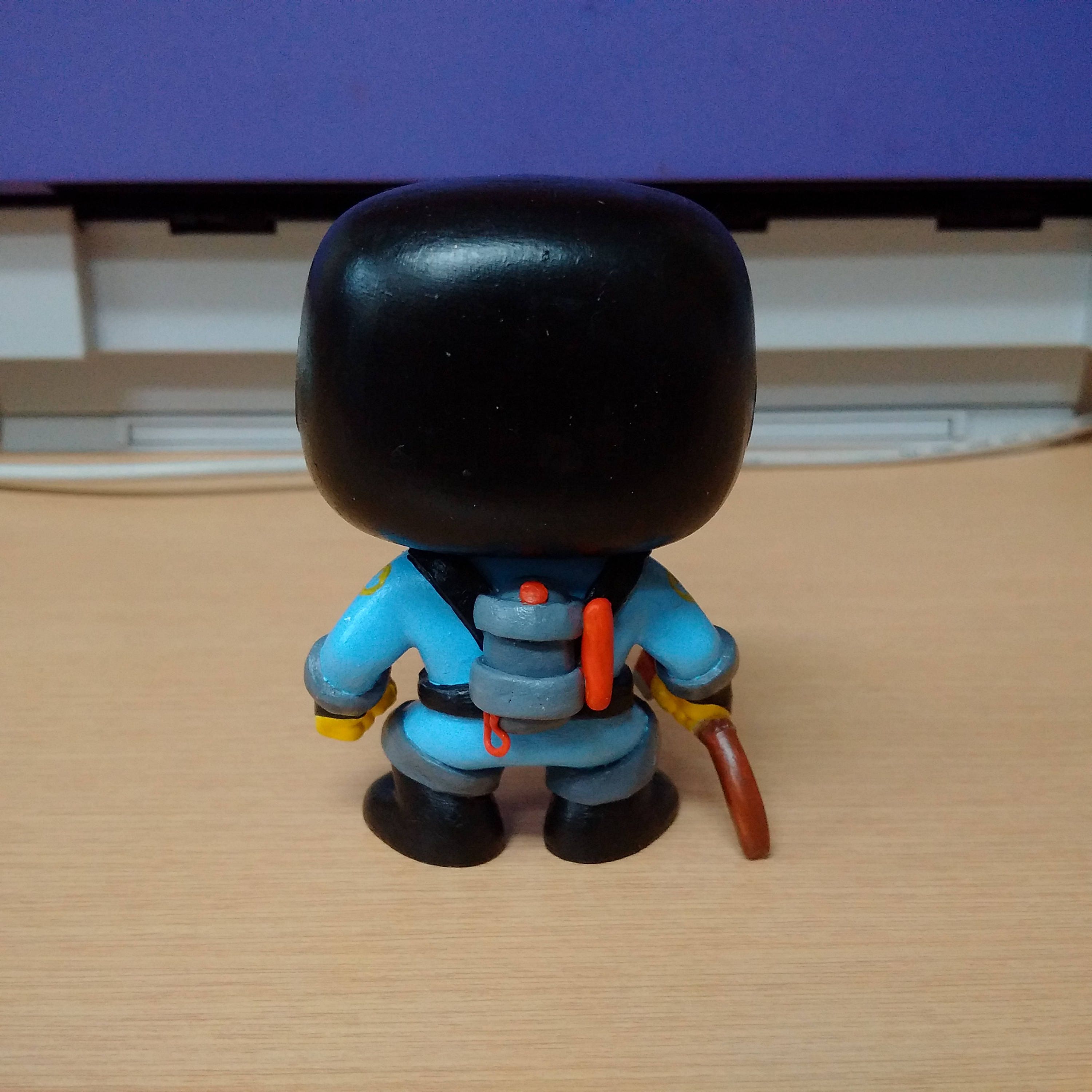 Pyro blue Team Fortress 2 Custom Funko Pop - Etsy