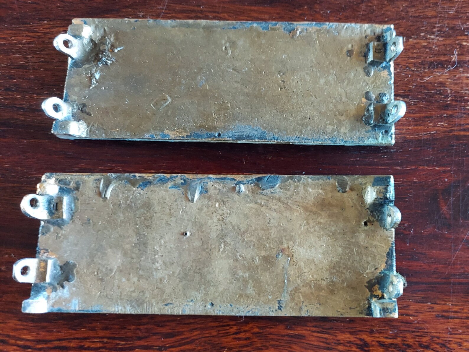 Two Antique Bronze Plaques With Silver Greek Mythological - Etsy Australia