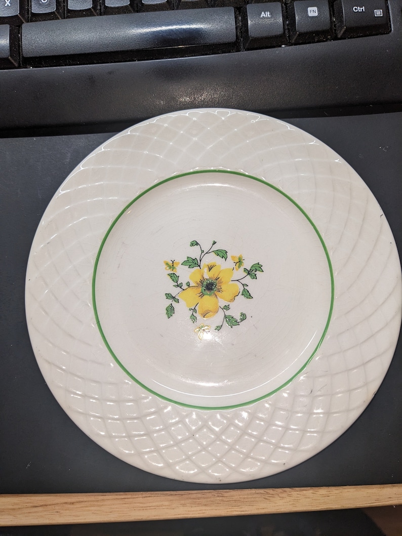 Enoch Wedgwood Jacqueline Pie Plate - Etsy