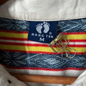 Vintage Hang Ten Striped Polo Shirt Vintage Tshirt Men Vintage Tshirt Women Mom Gifts Arttee ...