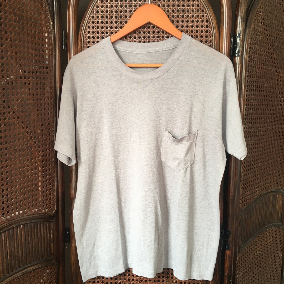 Vintage Paper Thin Pocket T Shirt Paper Thin Vintage T Shirt Vintage T ...