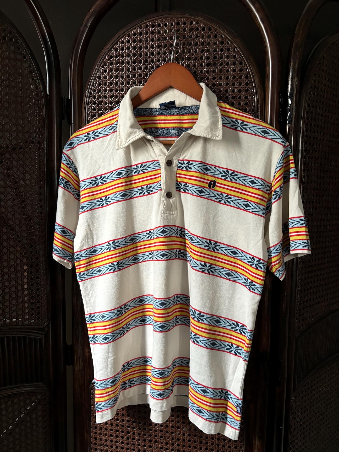 Vintage Hang Ten Striped Polo Shirt - Size Medium Mom Gifts Arttee ...