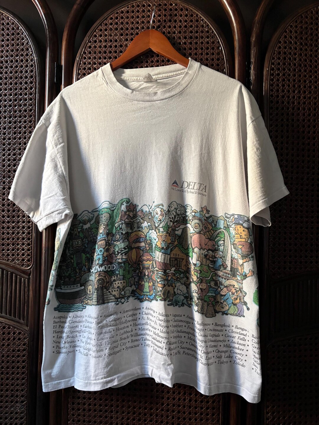 Delta Airlines Shirt 90s Airplane T-shirt Men Women Mom Gifts Travel ...
