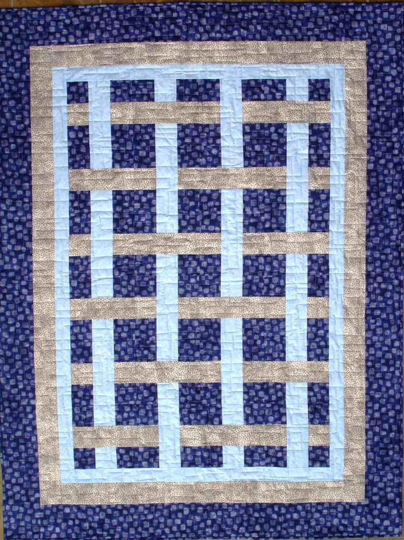 Acadia Easy Beginner Quilt PDF (digital Quilt Pattern) - Etsy