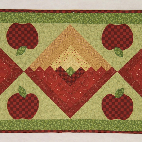 Apple Table Runner Patterns - Etsy