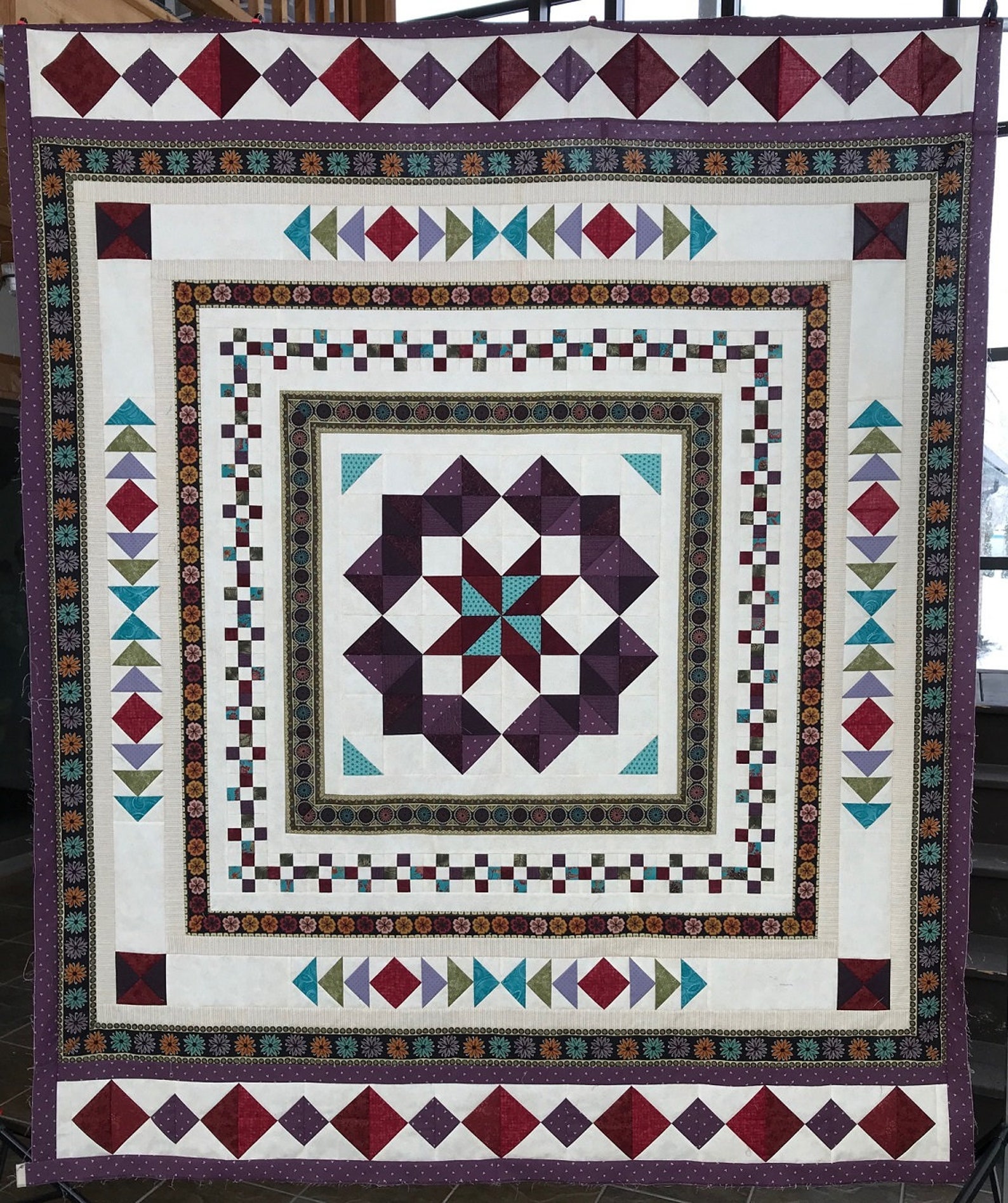 Medallion Star Quilt PDF (digital Quilt Pattern) - Etsy