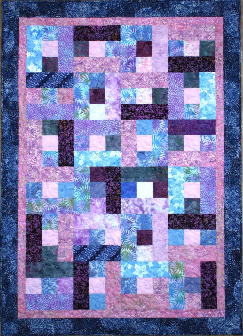 Mini-moonlight Quilt PDF (digital Quilt Pattern) - Etsy