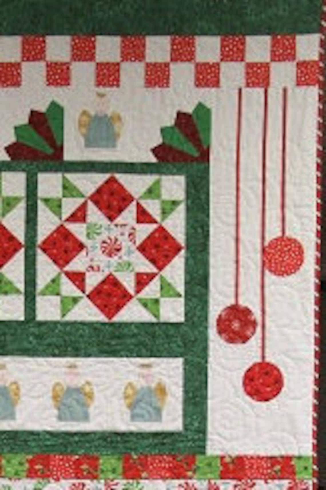 JOY! Christmas Row Quilt PDF (digital Quilt Pattern) - Etsy