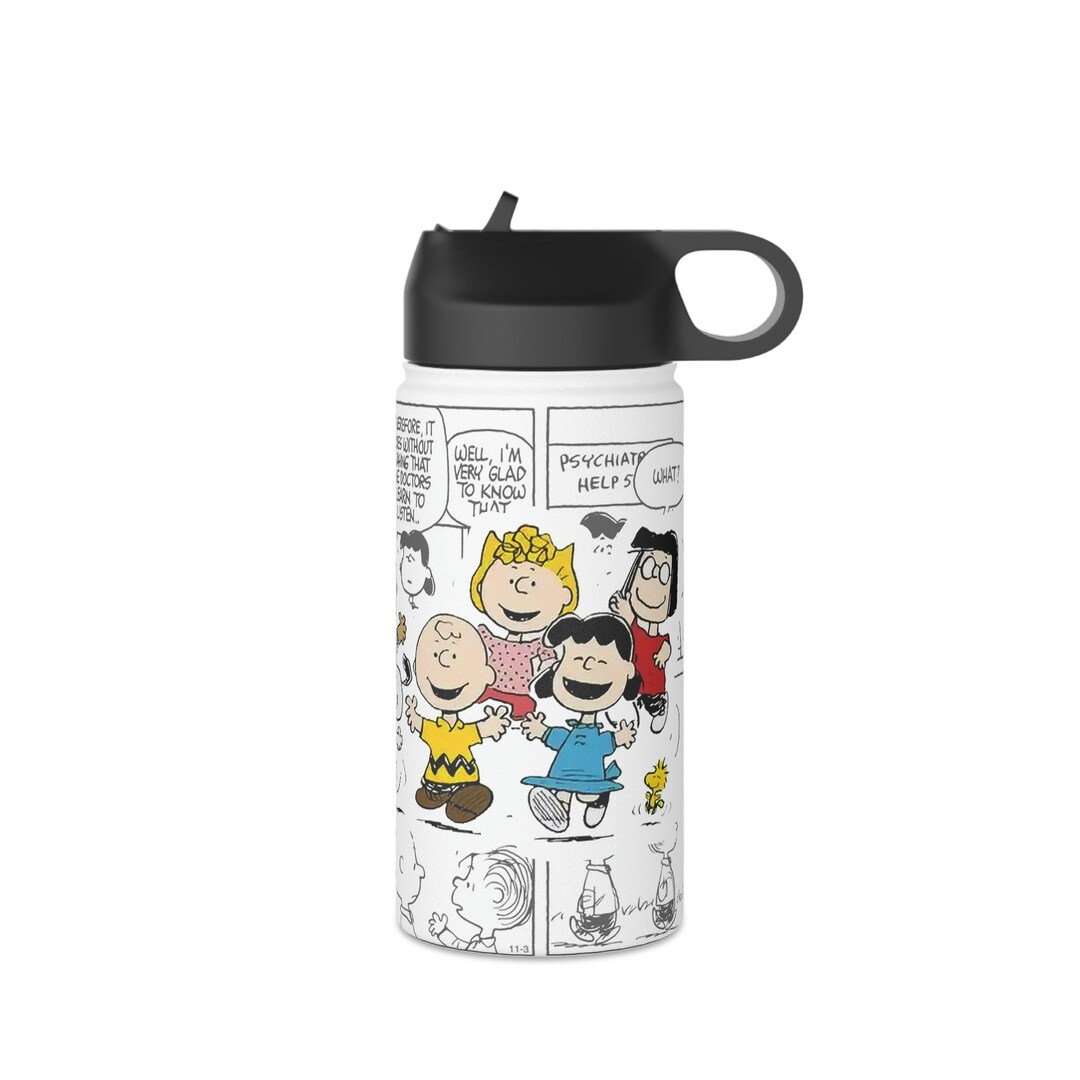 Charlie Brown Water Bottle, - Etsy