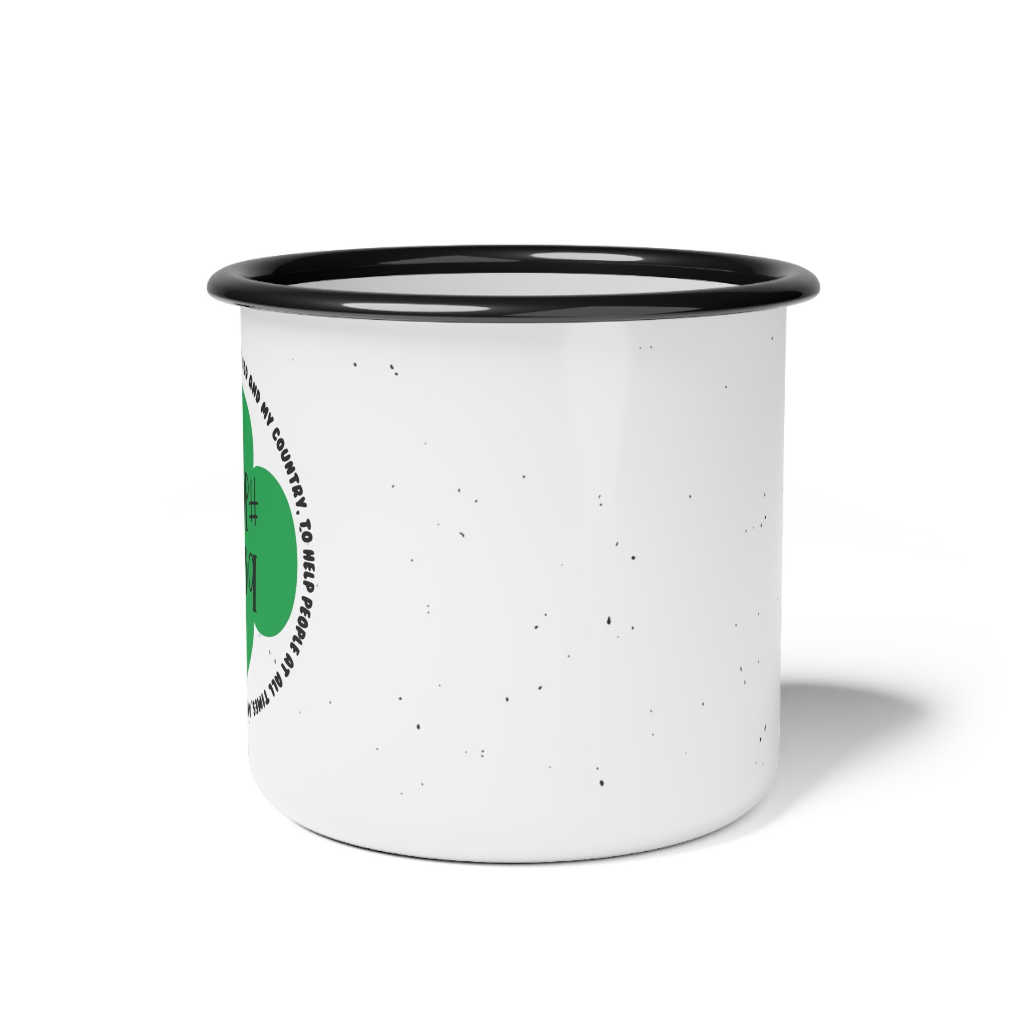 Girl Scout Enamel Camp Cup - Etsy