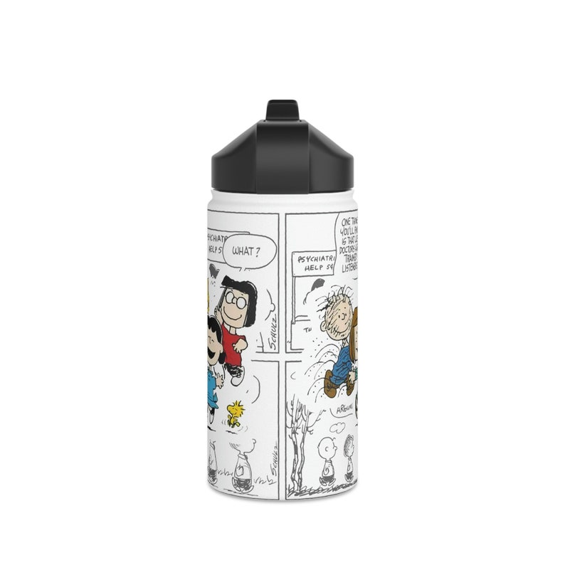 Charlie Brown Water Bottle - Etsy