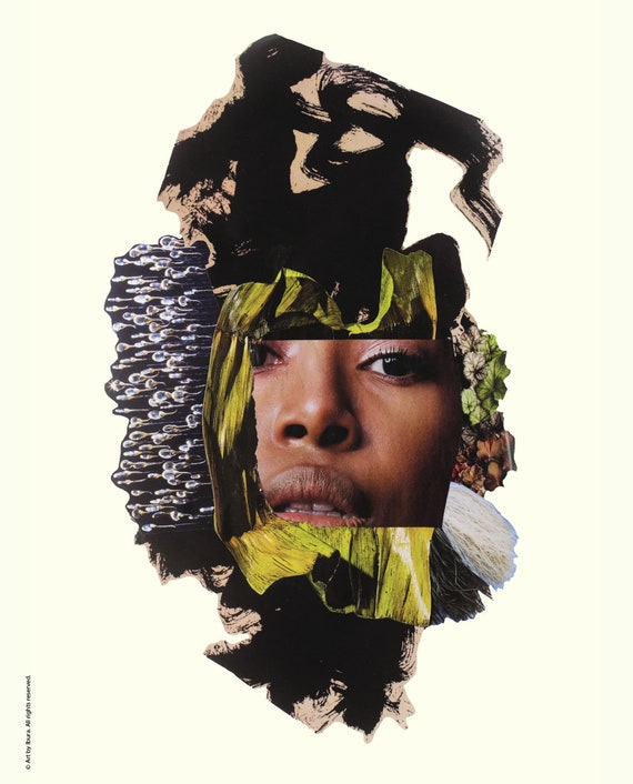 Evolutioncollage Art Magic Women Transformation Series | Etsy