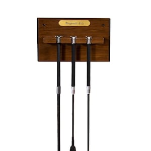 Wood Whip Rack With Custom Name Plate: From 3 to 10 Whips - Etsy