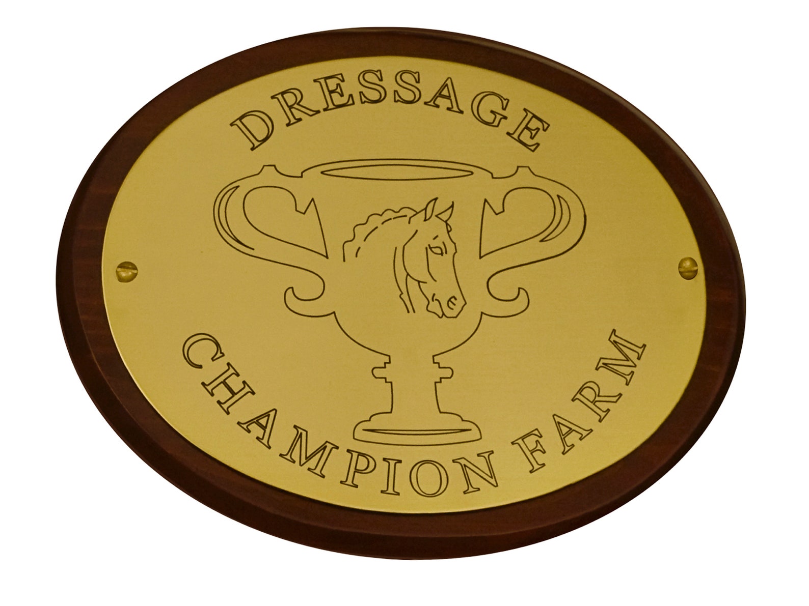 Oval Tack Trunk Name Plate OR Plaque 5.5 X 7.0 - Etsy