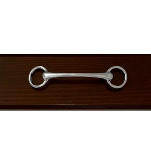 Vintage Solid Brass Snaffle Bit Drawer Pull - Etsy Australia