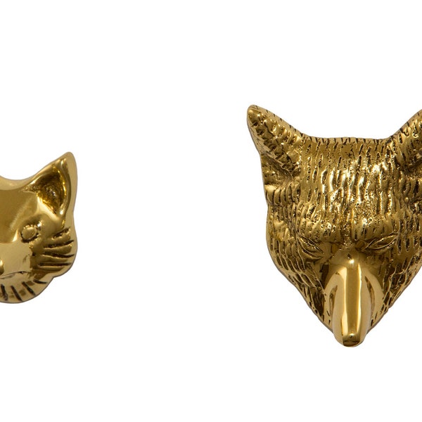 Brass Fox - Etsy