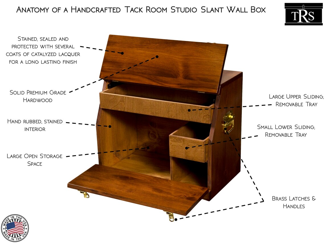 Slant Wall Box - Etsy