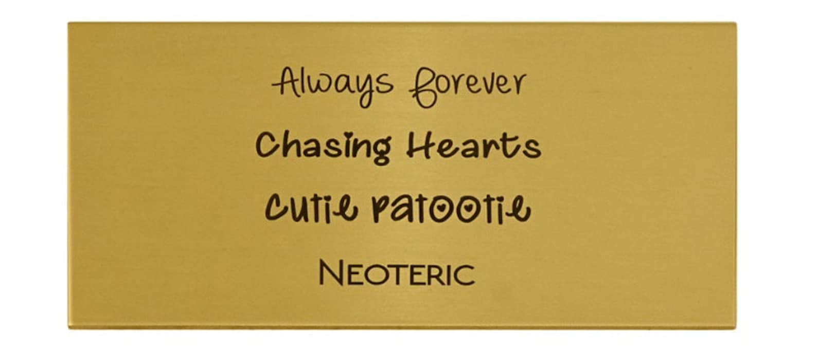 Oval Tack Trunk Name Plate- 2.5" X 4.5" Solid Brass or Nickel - Etsy