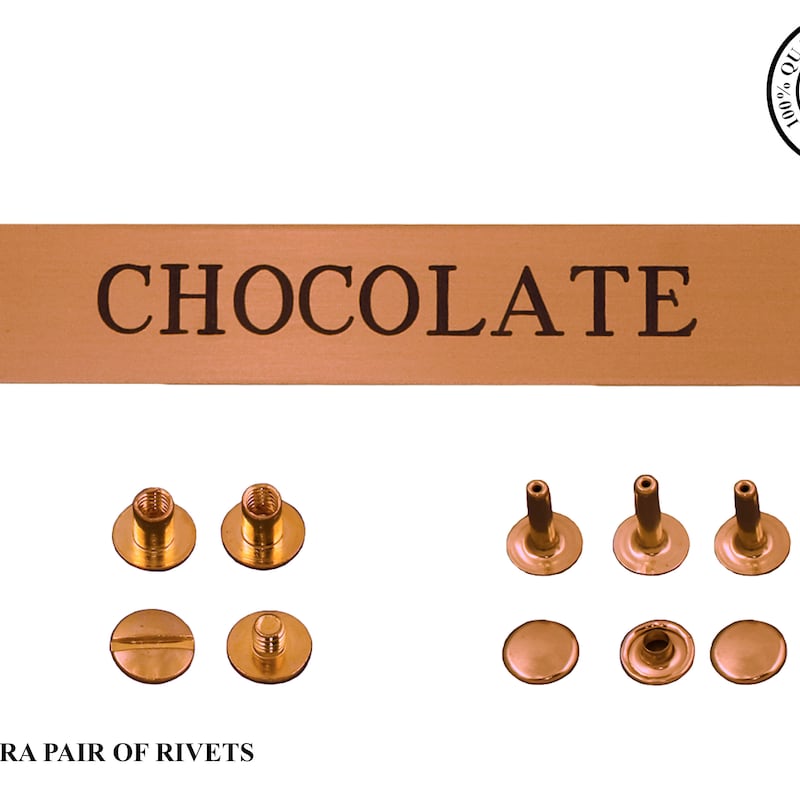 Rose Gold Name Tag Plate - Etsy