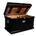 Classic Black Stained Wood Tack Trunk Protected Interior - Etsy