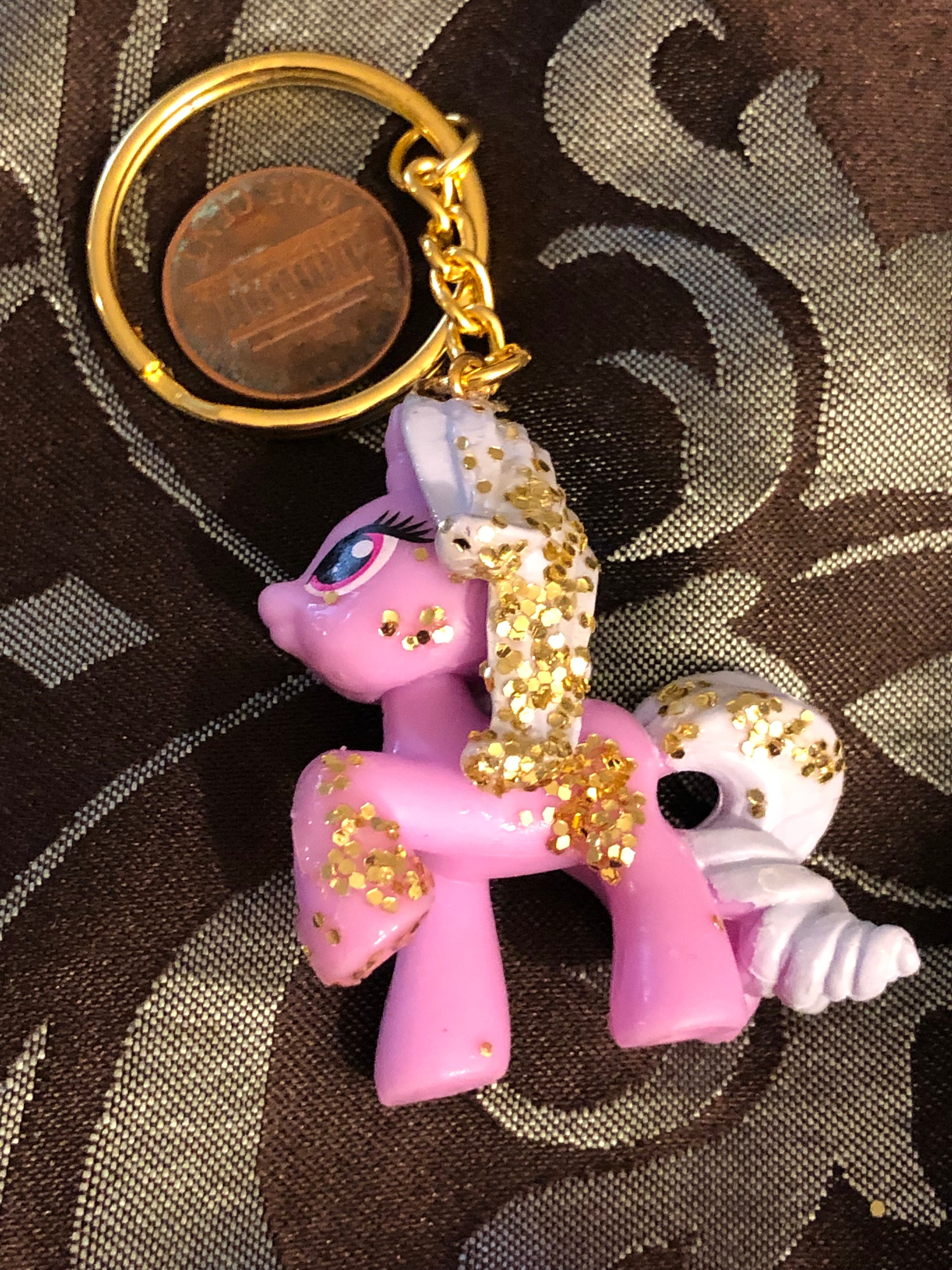 Light Purple Mlp Toy Keychain - Etsy