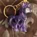 Mlp Blue and Gold Male Keychain - Etsy