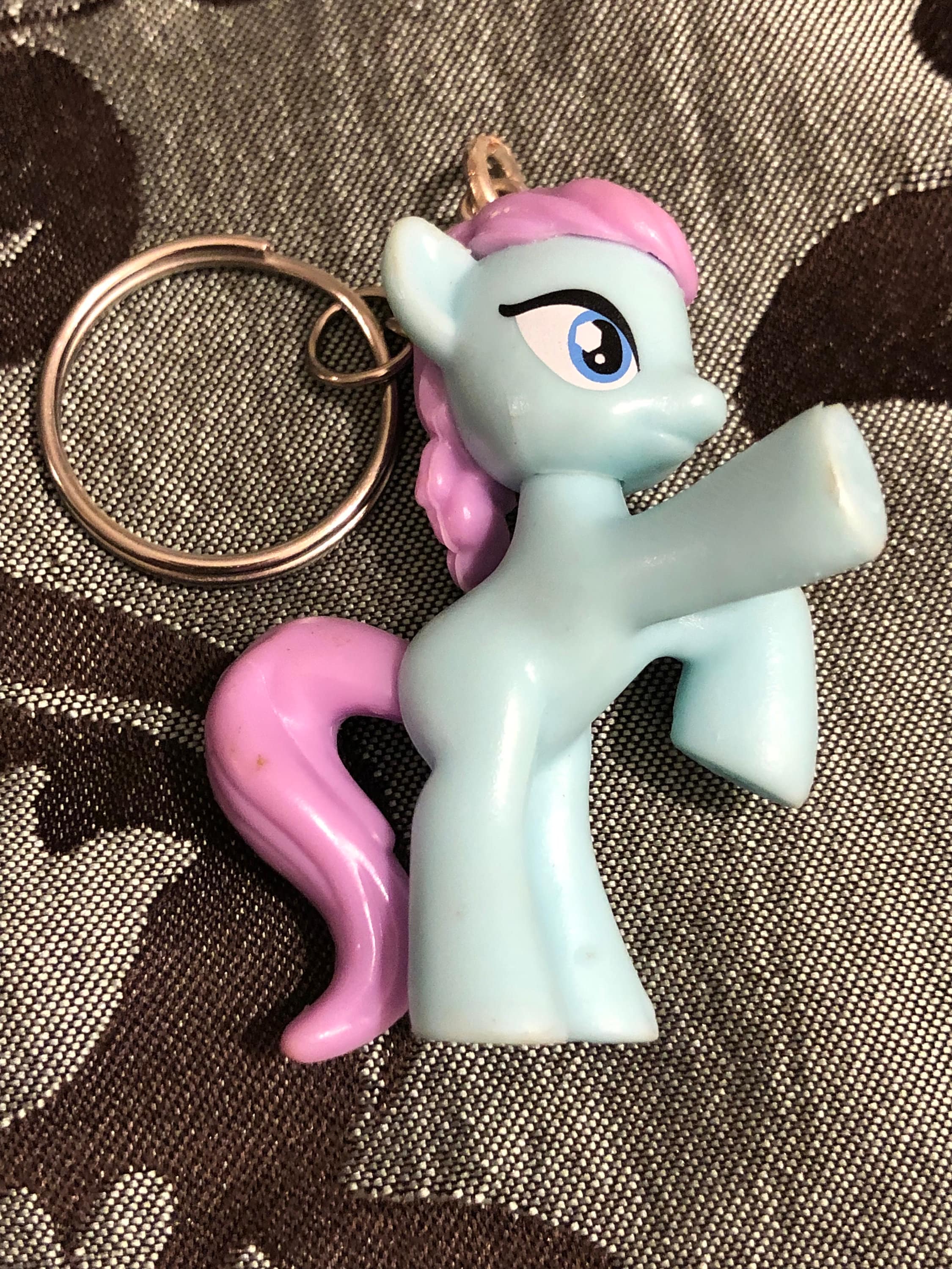 Upcycled My Little Pony Keychain: Cute Ponycore Gift - Etsy