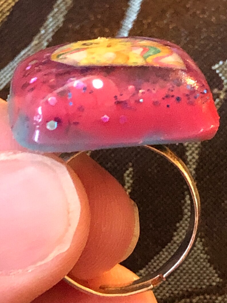 Rainbow Fluttershy Mlp Resin Ring - Etsy