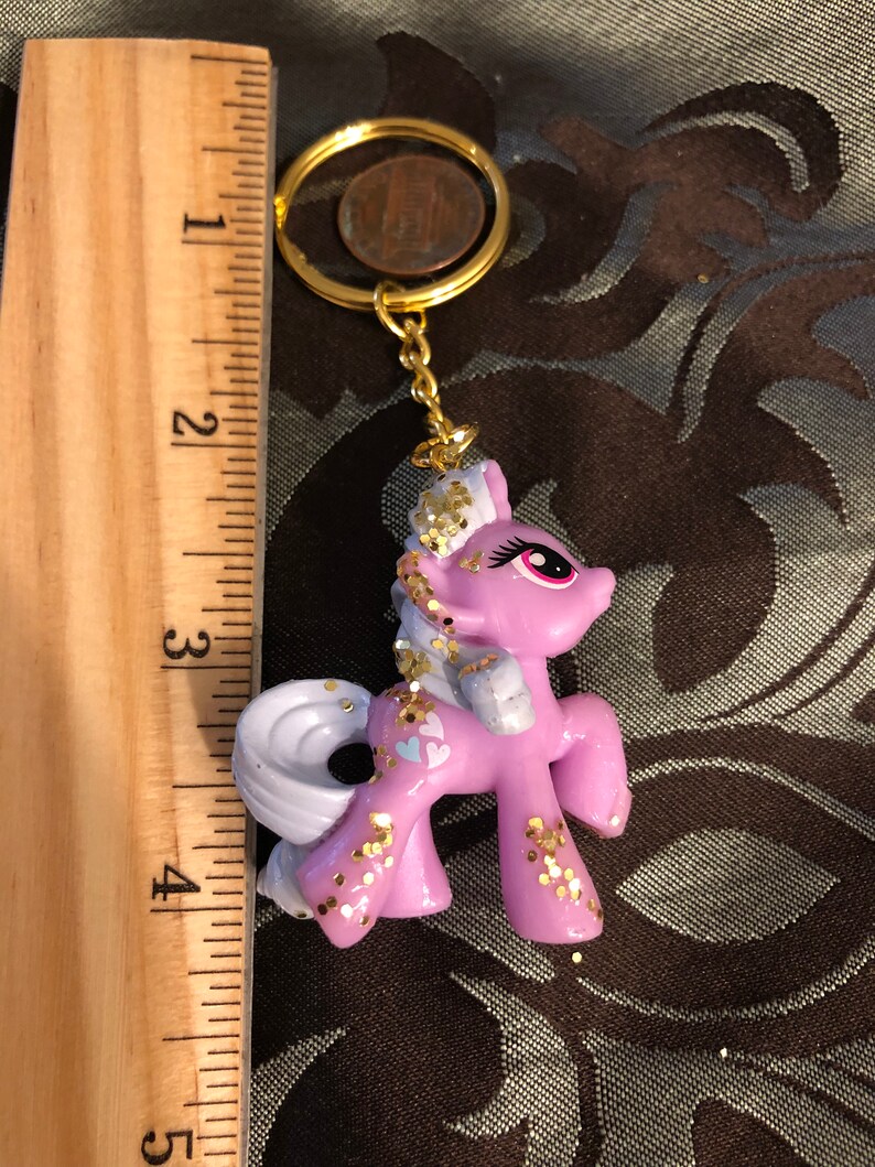 Light Purple Mlp Toy Keychain - Etsy