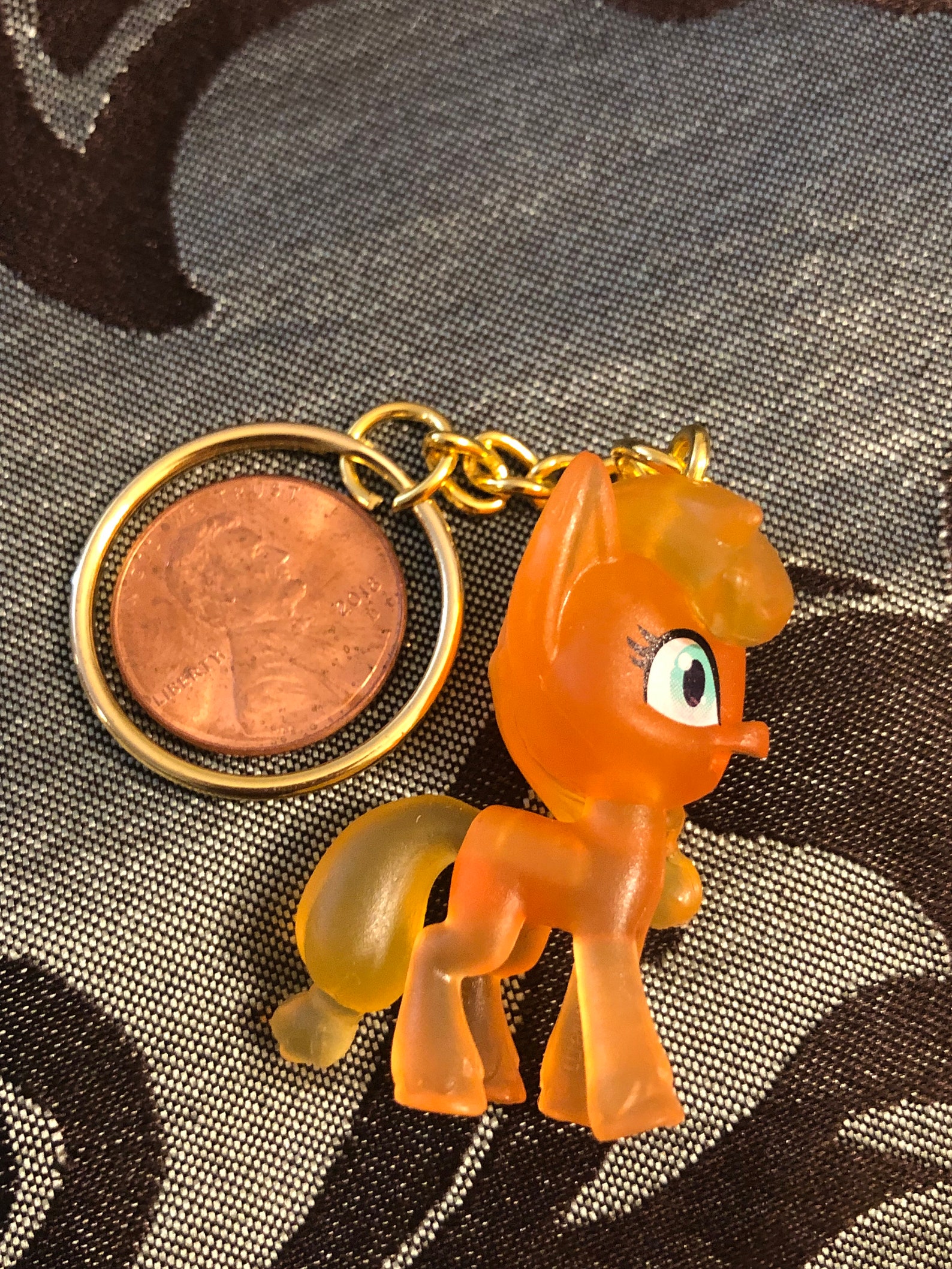 Mlp Applejack G5 Toy Keychain - Etsy