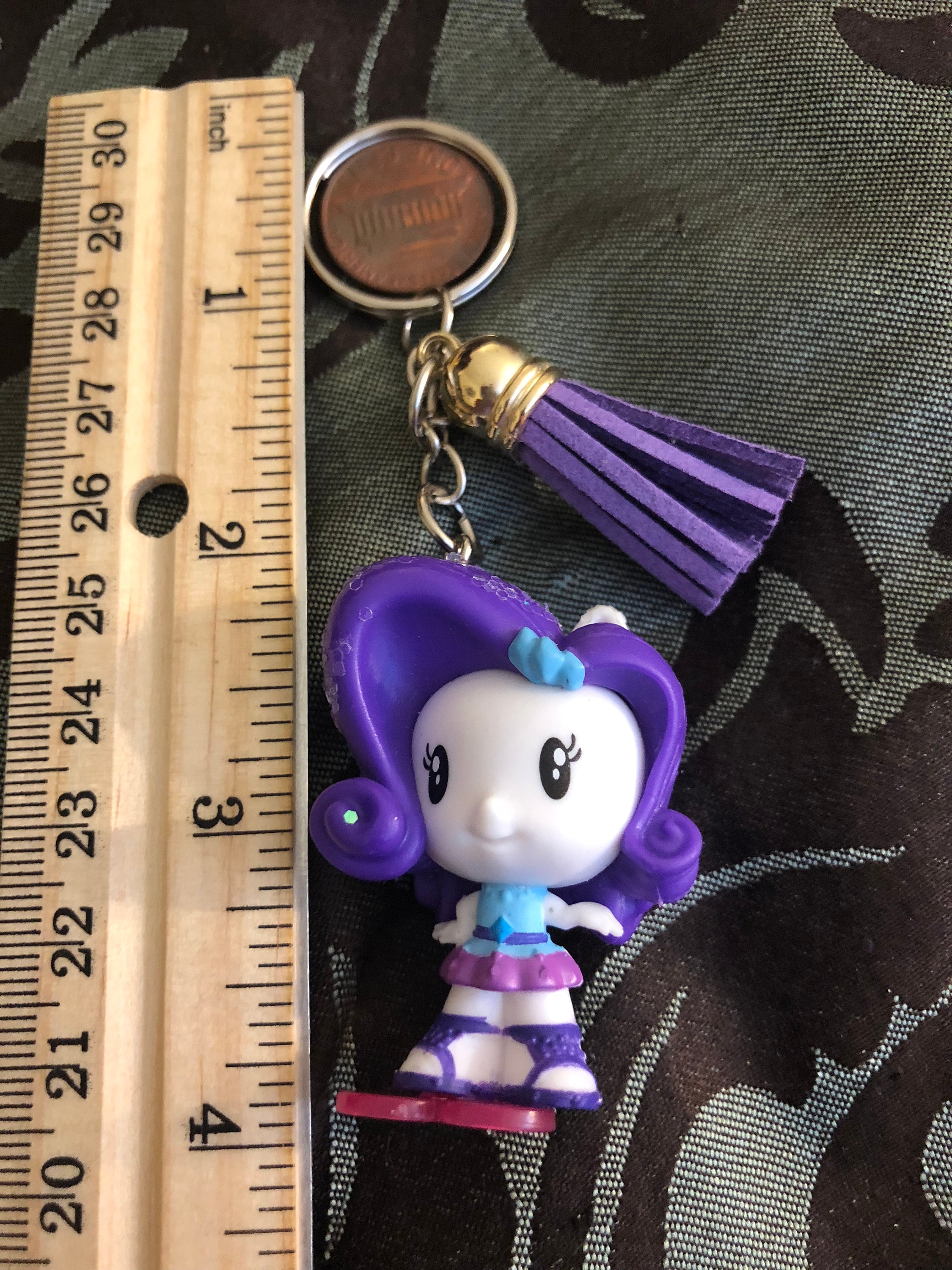 Cute Human Rarity Mlp Toy Keychain - Etsy
