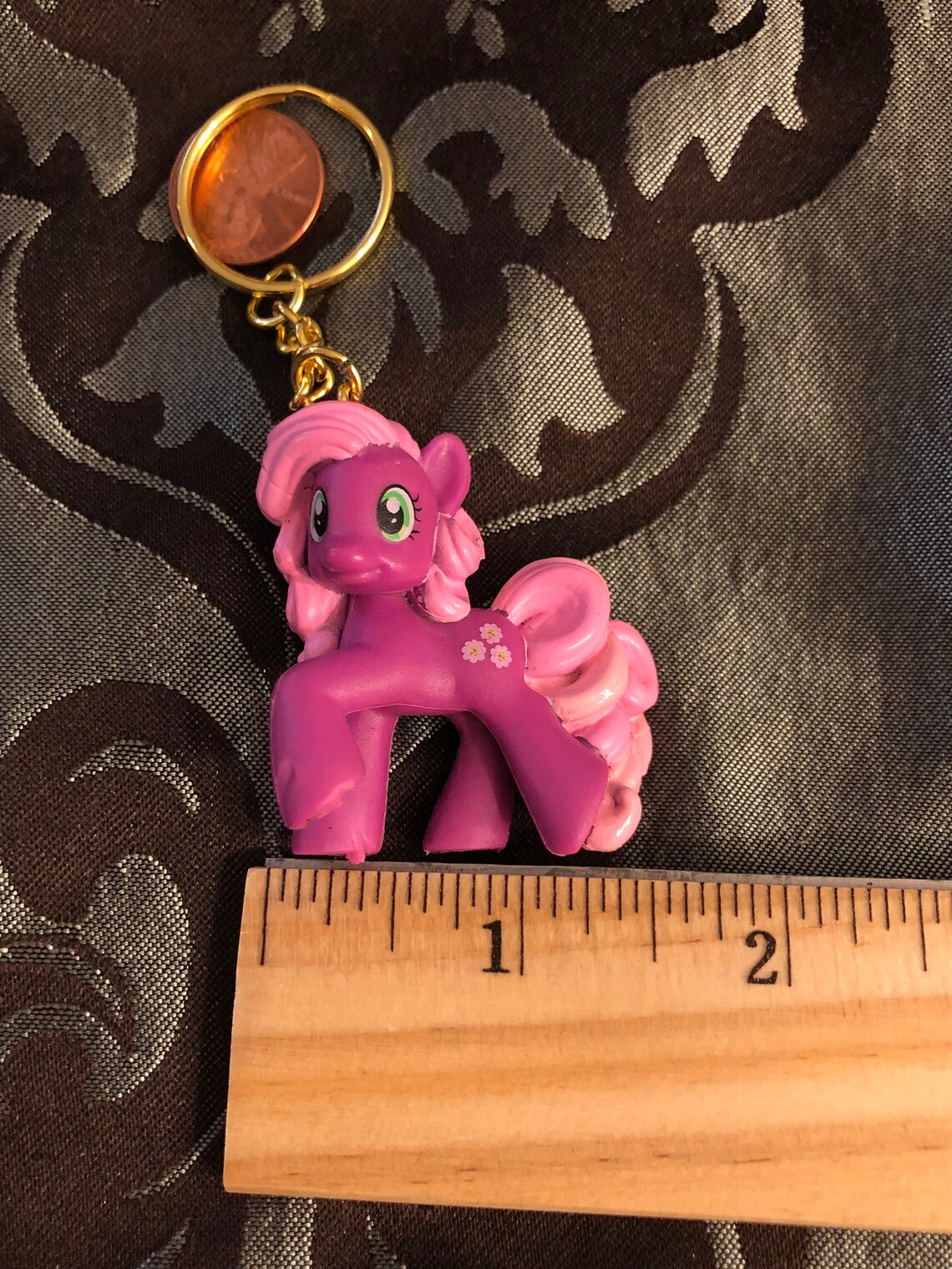 My Little Pony Keychain, Upcycled Toy Pony - Etsy