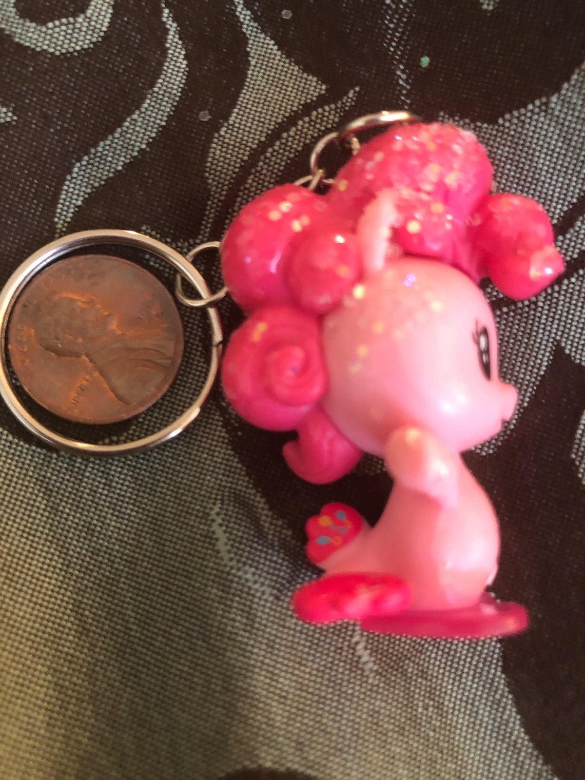 Chibi Pinkie Pie Seapony Mlp Keychain - Etsy