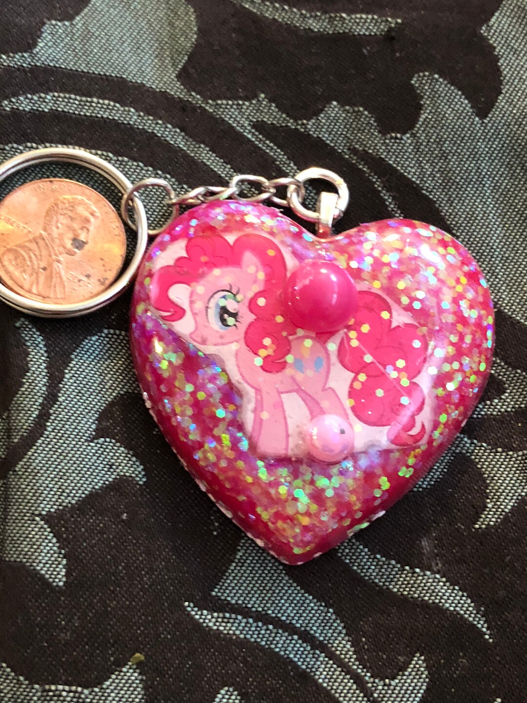 Kawaii Pinkie Pie Mlp Resin Keychain - Etsy