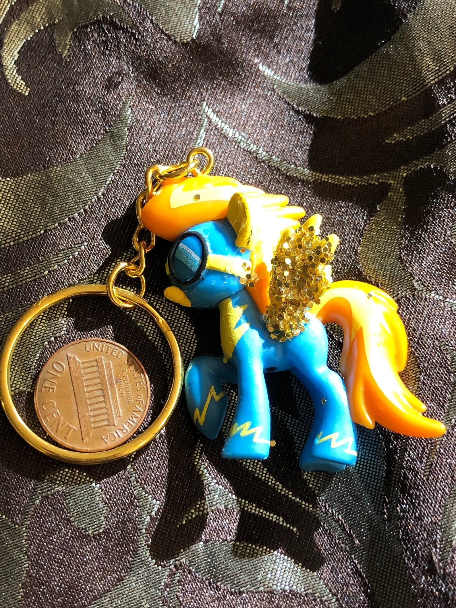 Mlp Spitfire Toy Keychain - Etsy